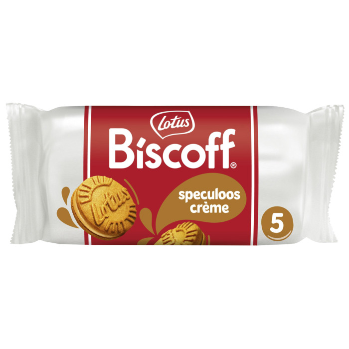 Lotus Biscoff speculoos koek sandwich speculoos 50 g (5 × 10g)