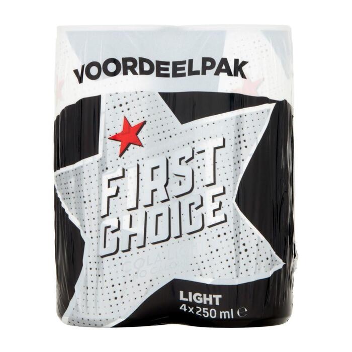 First Choice Cola light fles 1 liter (1L)