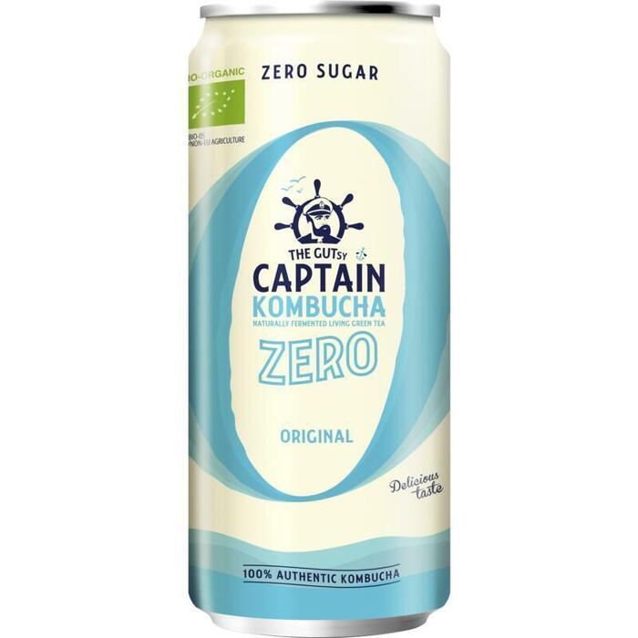 The Gutsy Captain Kombucha Zero Original 250 ml (250ml)