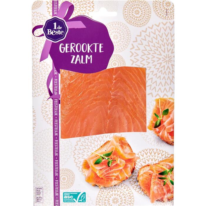 Noorse zalm gerookt (200g)
