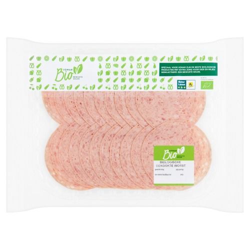 Vomar Bio Gekookte Worst ca. 110 g (Stuk, 110g)