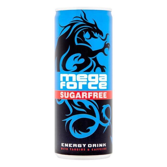 Mega Force Sugarfree Energy Drink 25 cl (rol, 250ml)