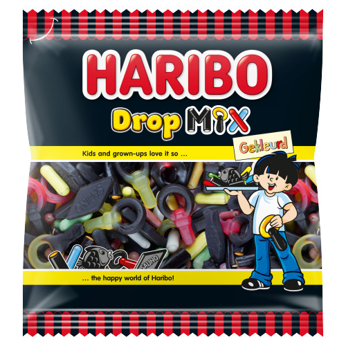 Haribo Gekleurde Dropmix (1kg)