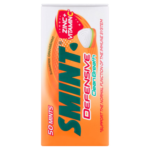 Smint Defensive Clean Breath Sugarfree Orangemint 50 Stuks 35 g (35g)