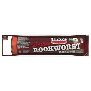Unox Gelderse Rookworst Magnetron 100 g (100g)