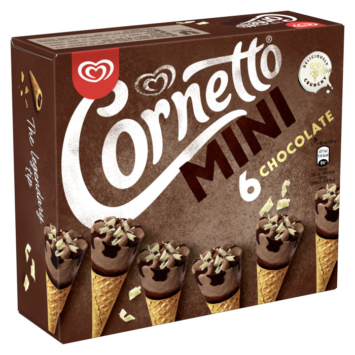 Cornetto Ijs Mini Chocolade (33.6cl)