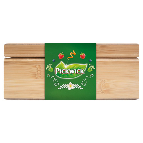 Pickwick Zesvaks Bamboo Theekist 60 Theezakjes (110g)