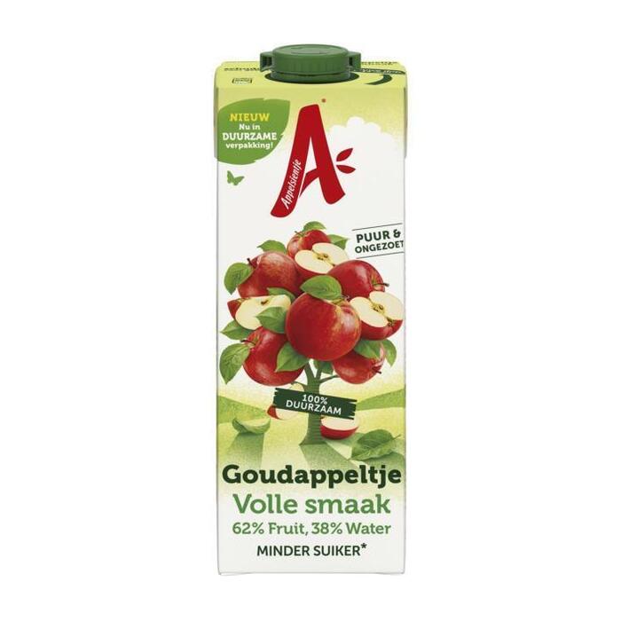 Appelsientje Goudappeltje Minder Fruitsuiker 1 L (Pak, 1L)