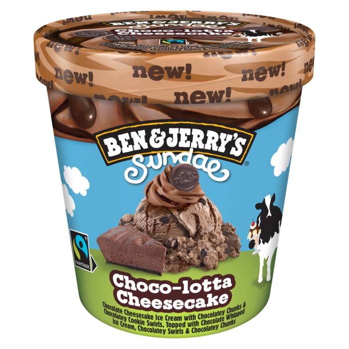 Ben & Jerry's Sundae choco-lotta cheesecake (42.7cl)