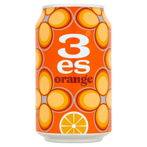 3 es Orange (Blik, 33cl)