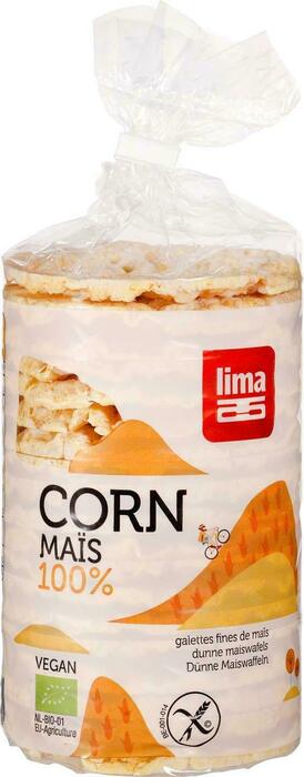 Maiswafels rond (120g)