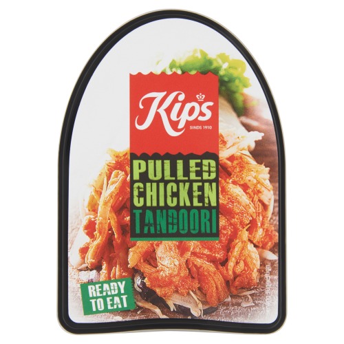 Kips Pulled chicken tandoori (110g)