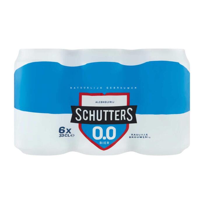 Schutters Alcoholvrij Bier Blikken 6 x 33 cl (1.98L)