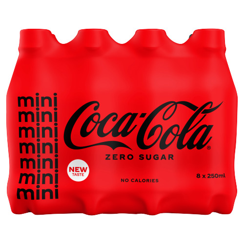Coca-Cola Zero Sugar Mini 8 x 250 ml