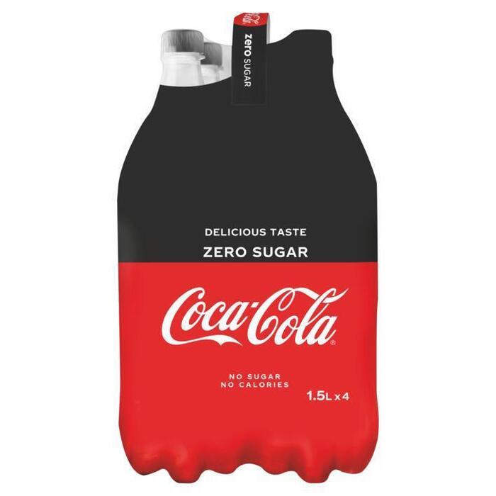 Coca-Cola Zero sugar multipack (4 × 1.5L)