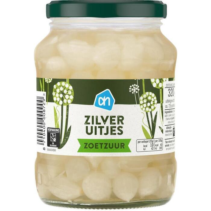 Zilveruitjes zoetzuur (pot, 320g)