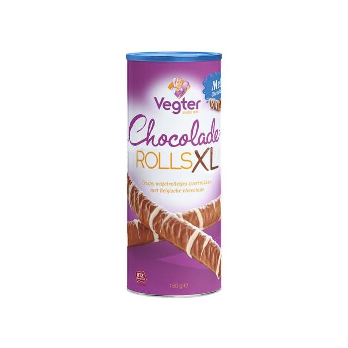 Vegter Chocolade rolletjes (150g)