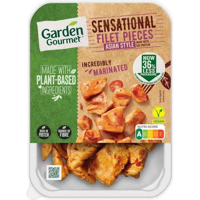 Garden Gourmet Marinated Filet Pieces Asian 160g (160g)