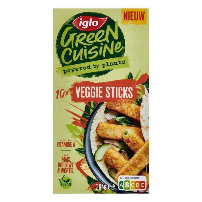 Iglo Green cuisine veggie sticks (284g)
