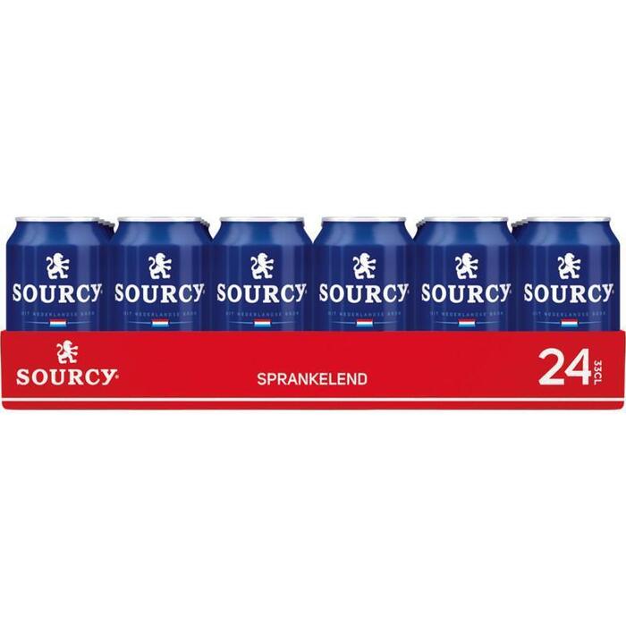 SOURCY ROOD 33cl blik (baal, 24 × 33cl)