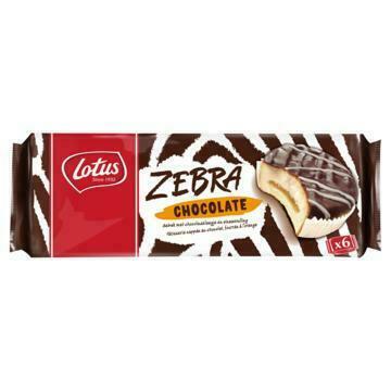 Lotus Koek Zebra Chocolade 6 x 38,5 g (6 × 38.5g)