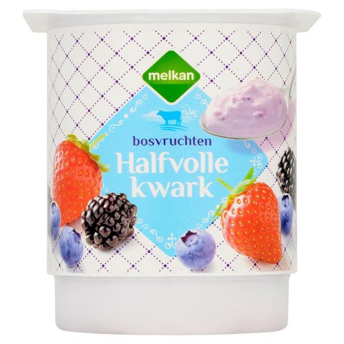 Halfvolle kwark bosvruchten (bak, 450g)