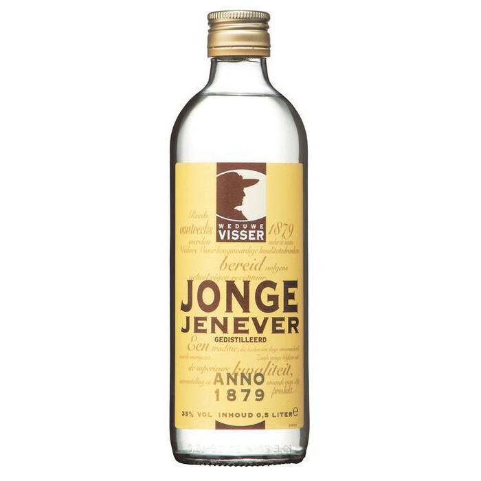 Weduwe Visser Jonge jenever (rol, 0.5L)