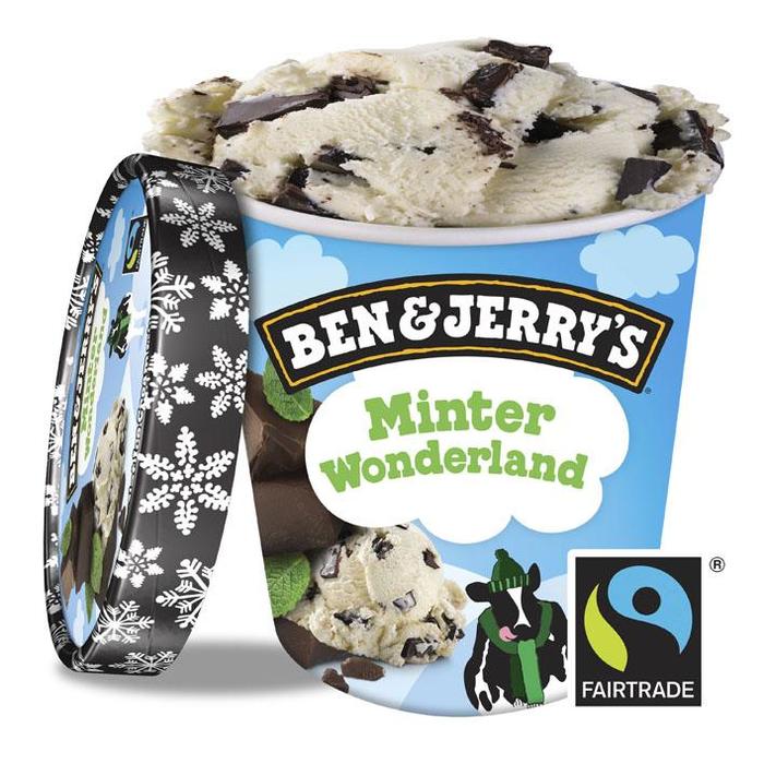 B&J Minter Wonderland 500ML 8x (500g)