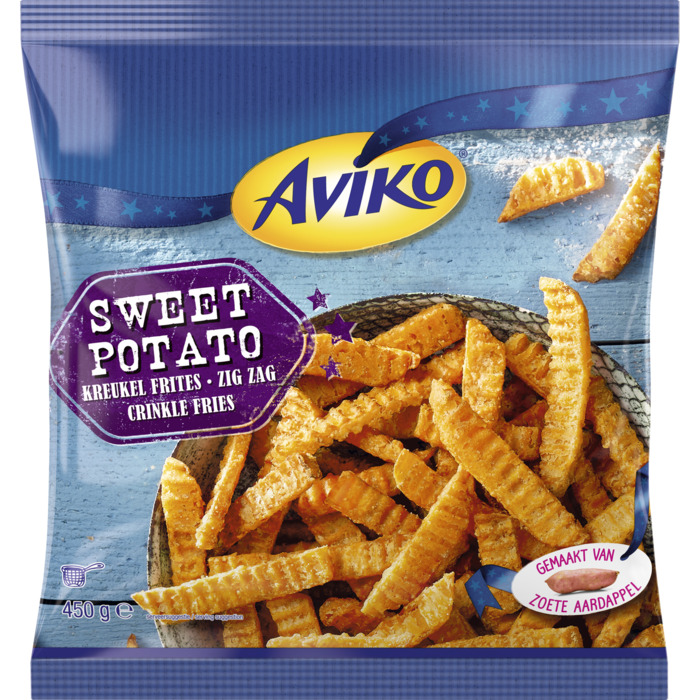 Aviko Sweet Potato Kreukel Frites 450 g (450g)