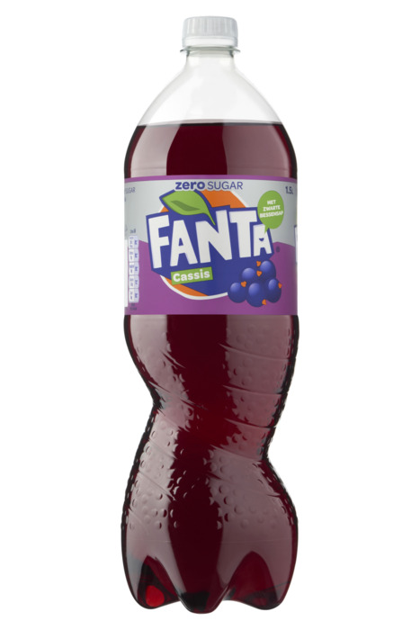 Fanta Cassis Zero (petfles, 1.5L)