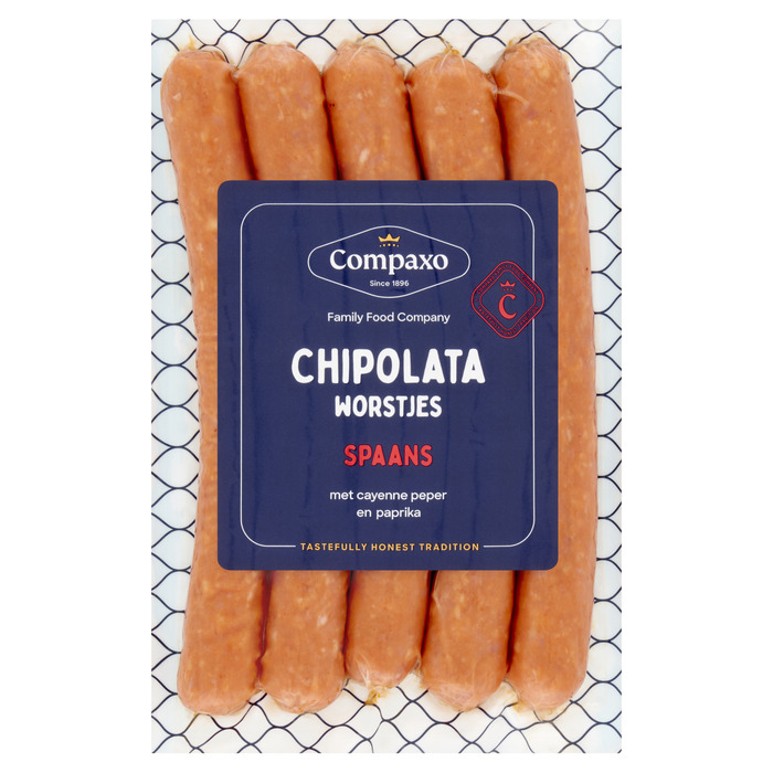 Chipolata worstjes spaans (5 × 50g)