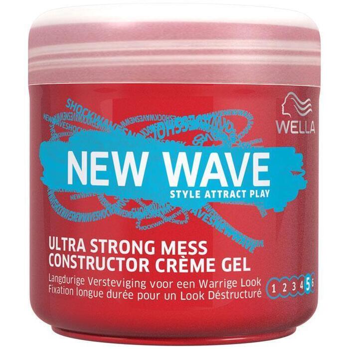 Wella New Wave Ultra Strong Mess Constructor Crème Gel 150ml (150ml)