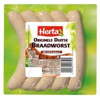 Herta Duitse braadworst (400g)