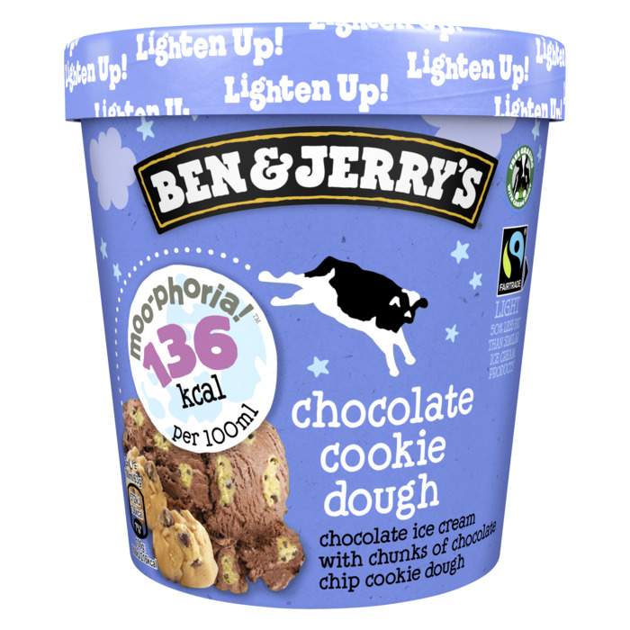 Ben & Jerry's Ijs light Moophoria choco cookie dough (0.5L)