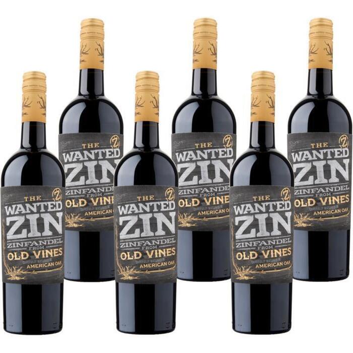 The Wanted Zin - Zinfandel - 6 x 750ML (6 × 0.75L)