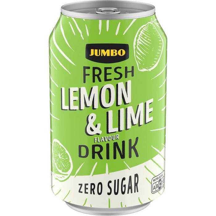 Jumbo Fresh Lemon Flavour Drink Zero Sugar 330ML (33cl)