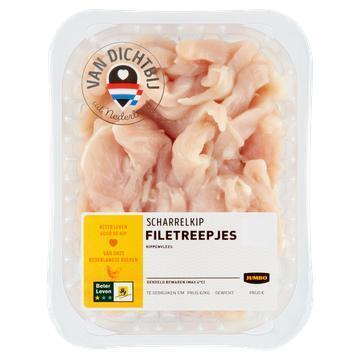 Jumbo Scharrelkip Filetreepjes 350 g (350g)