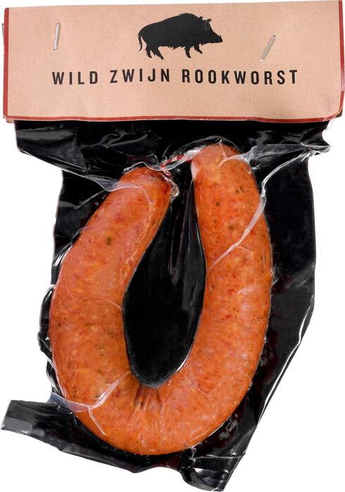 Rookworst wild zwijn (175g)