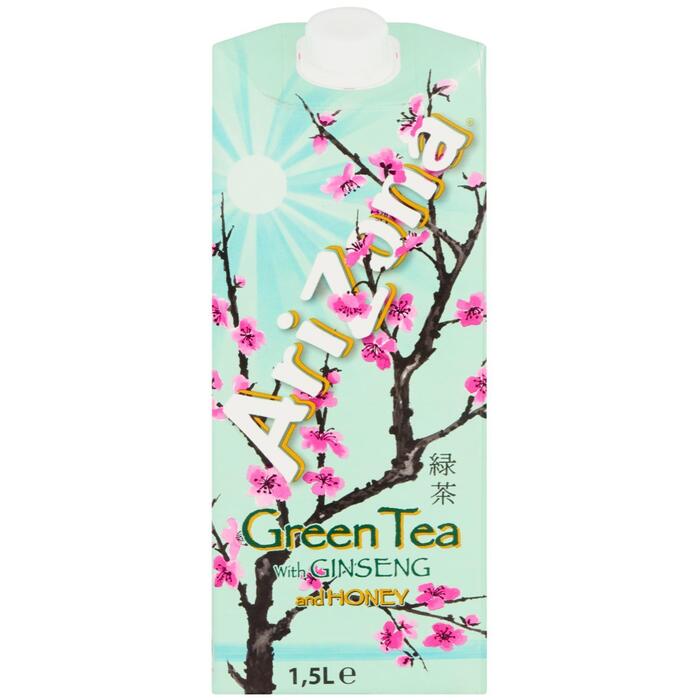 Arizona Original Green Tea with Honey (kartonnenpak, 1.5L)