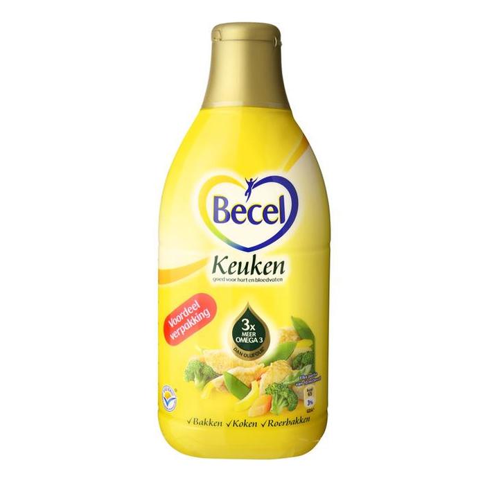 Becel Keuken met omega 3 & 6 (0.75L)