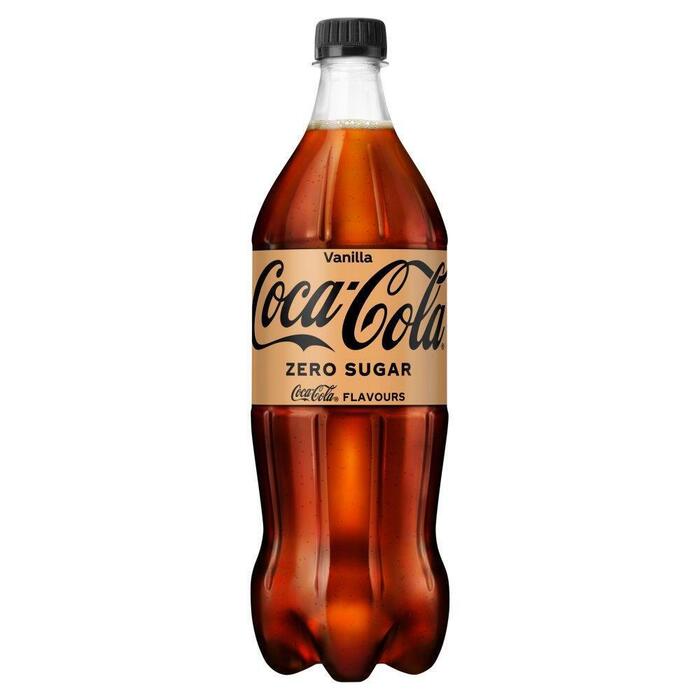 Coca-Cola Zero Sugar Vanilla PET Fles 1L (1L)