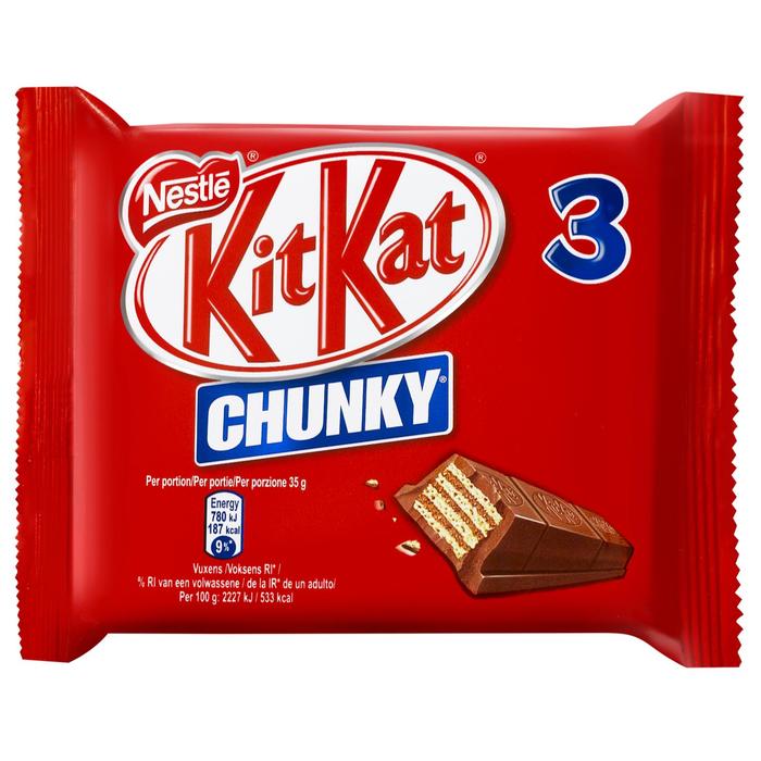 Kitkat Chunky 3-pack (105g)
