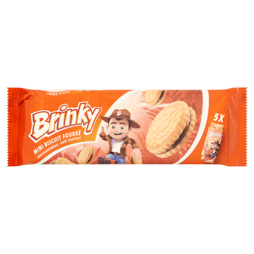BRINKY MINI BISCUITS FOURRES CHOCO (188g)