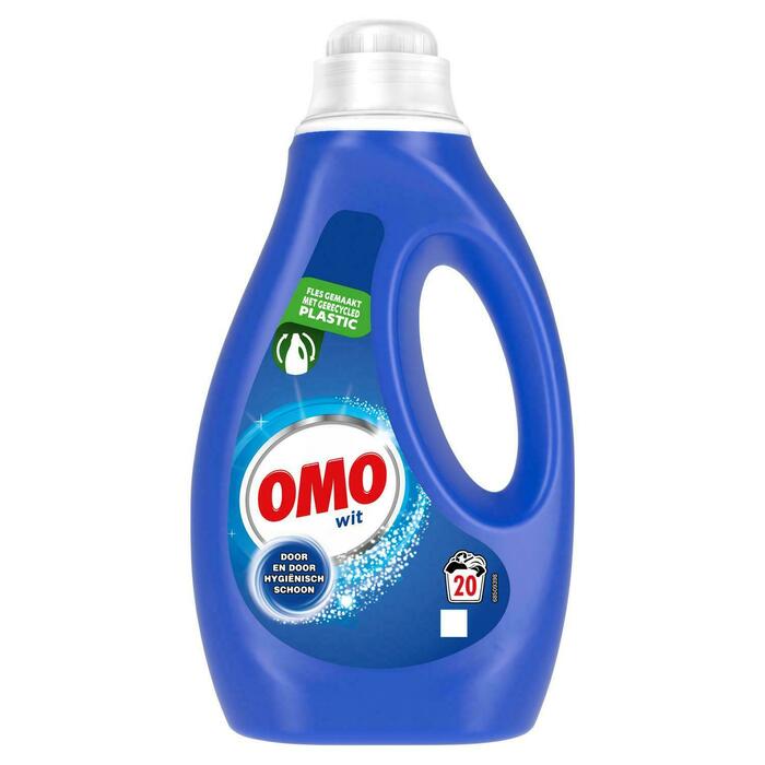 Omo Vloeibaar Wasmiddel Wit 20 Wasbeurten (1L)