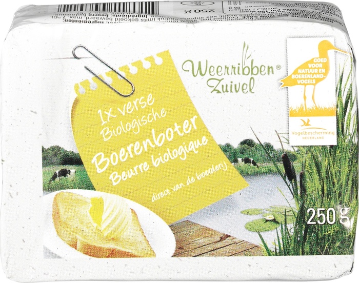 Boeren roomboter ongezouten (250g)