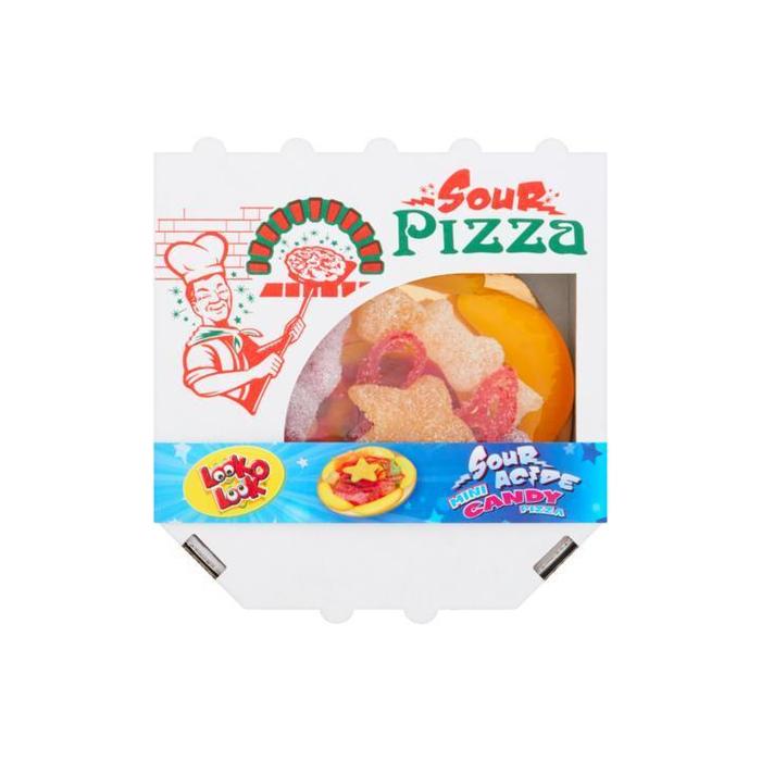LOOK-O-LOOK Mini Sour Candy Pizza Snoep 85G Doos (85g)