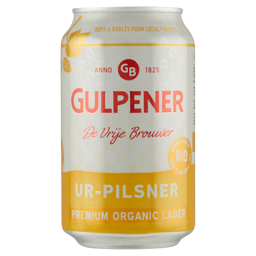Gulpener bier Ur-Pilsner 330 ml blik (33cl)