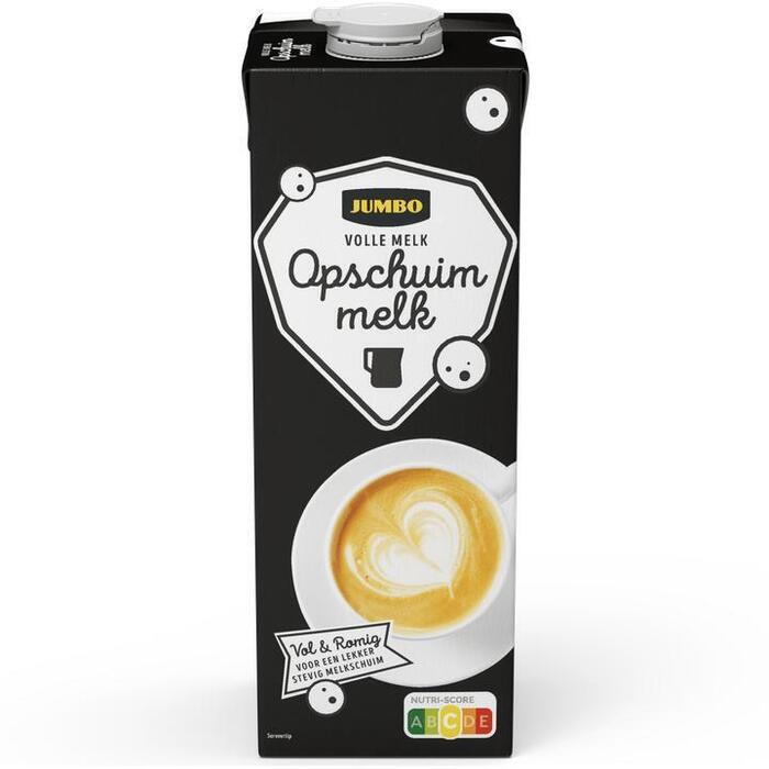 Jumbo Volle Opschuimmelk 1L (1L)