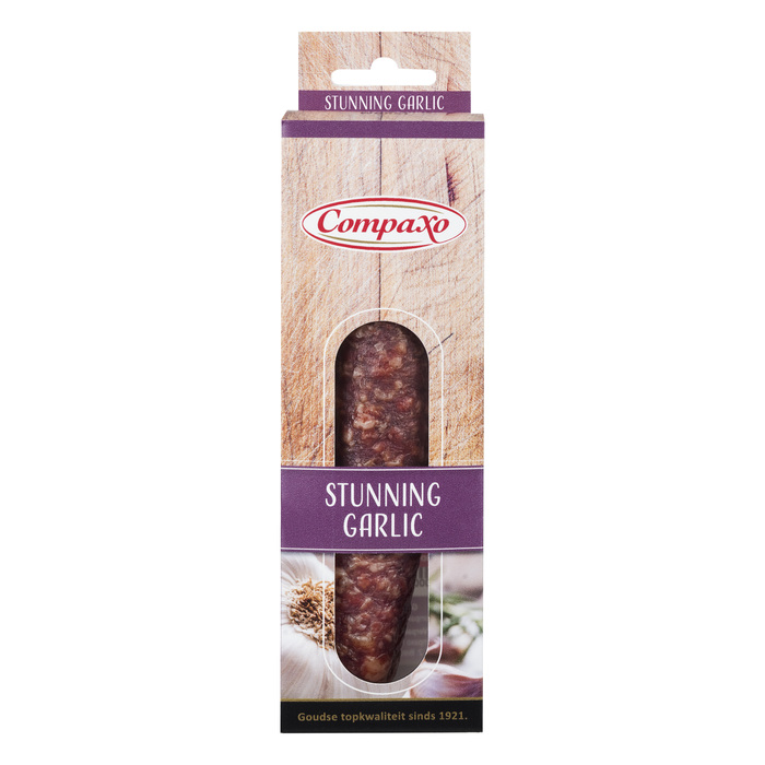 Compaxo specials droge worst stunning garlic 125g (125g)