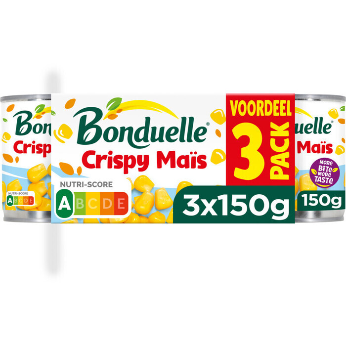 Bonduelle Crispy mais 3-pack (3 × 150g)